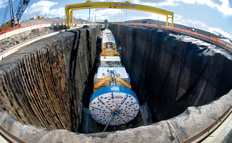World's Largest Hard Rock TBM - Robbins
