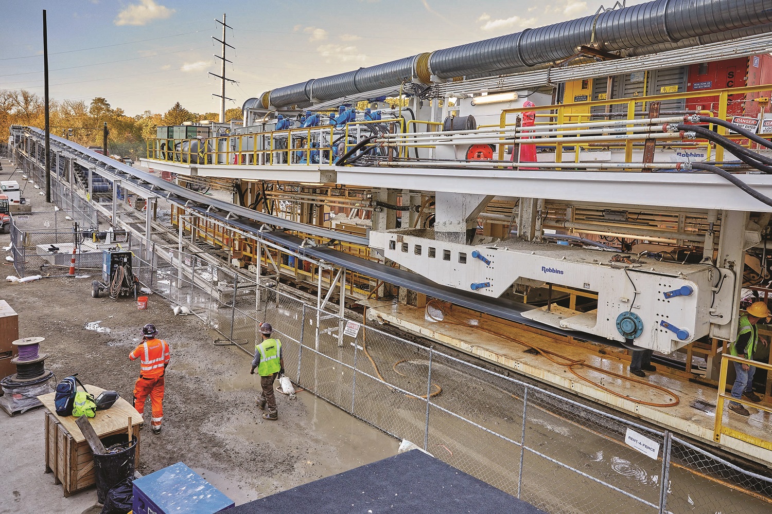 Breakthroughs While Breaking Ground: The First TBM Conveyor - Robbins
